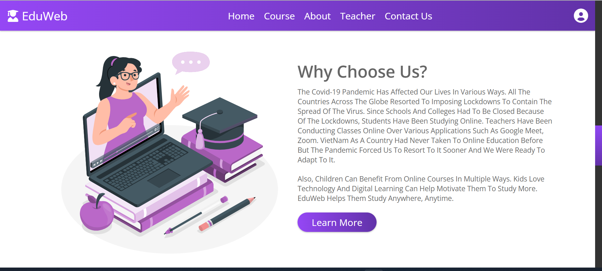 GitHub - VinhDinh1/EDUWEB