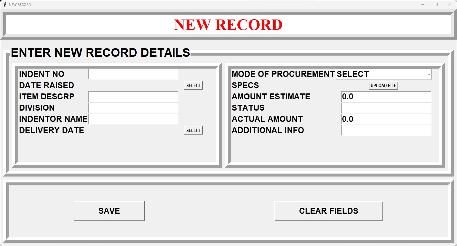 GitHub - JKjunnu/Hackzon-2022---Astatine: Inventory Management System