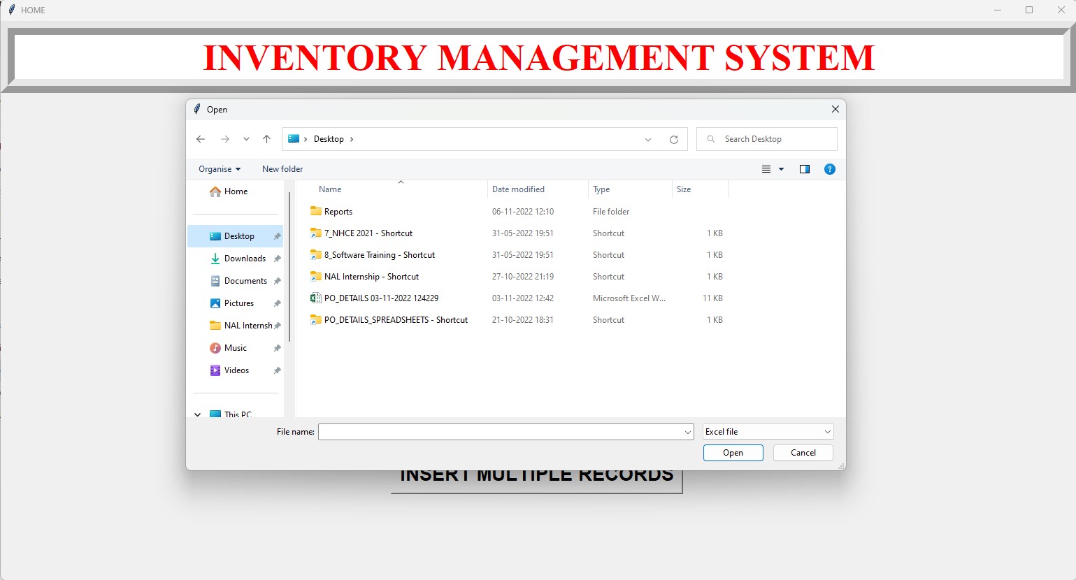 GitHub - JKjunnu/Hackzon-2022---Astatine: Inventory Management System