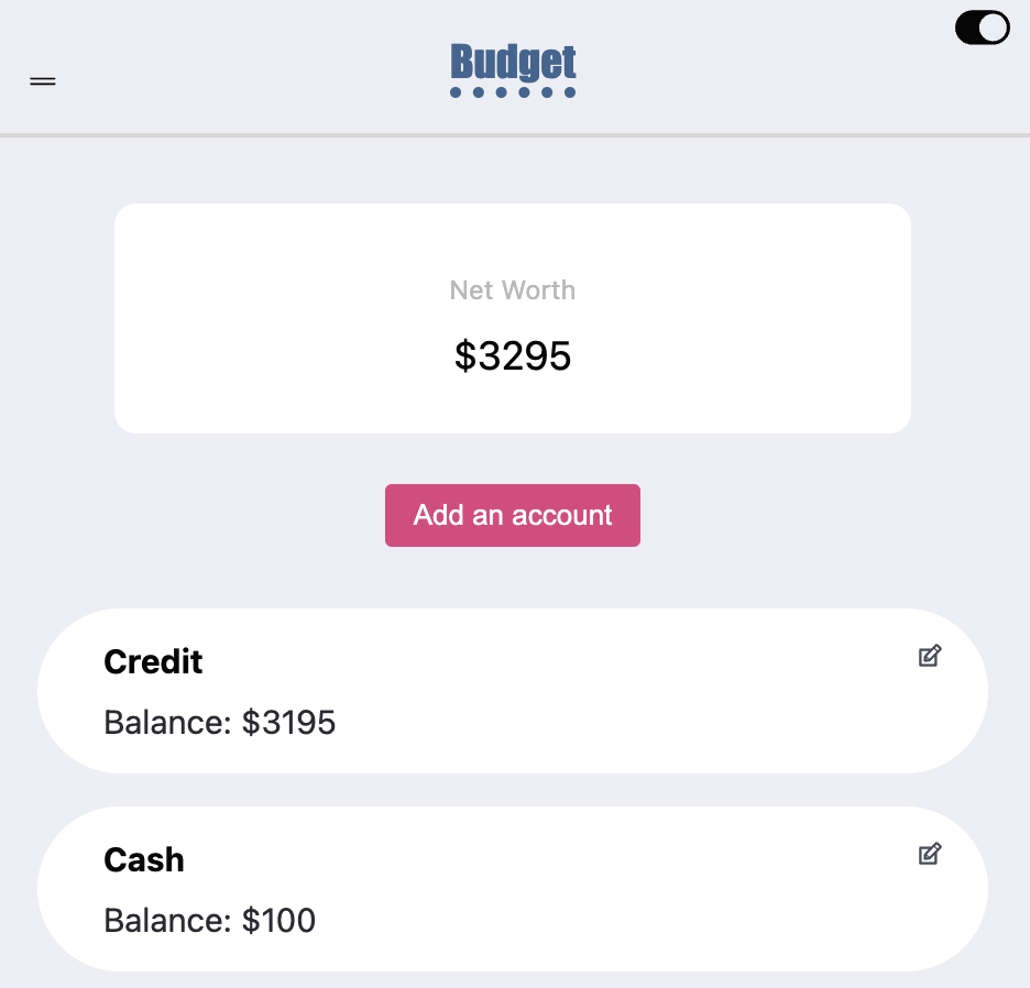 GitHub - angelawonggggg/react-budget