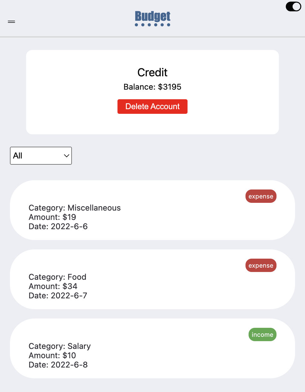 GitHub - angelawonggggg/react-budget