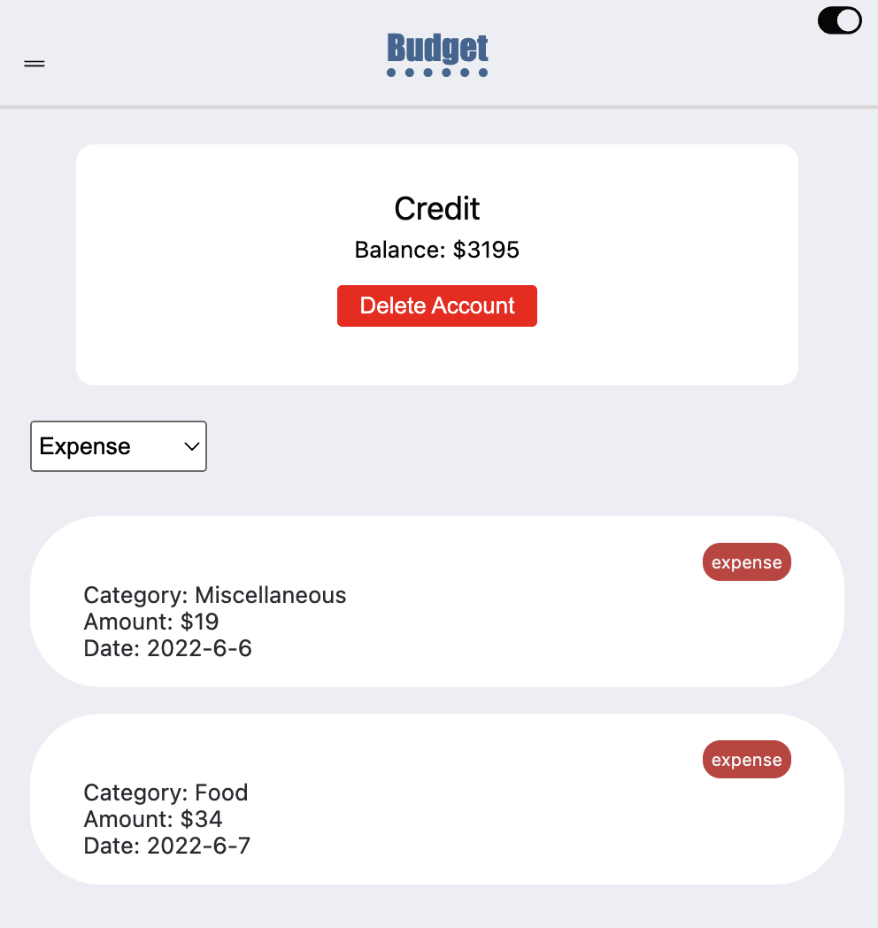 GitHub - angelawonggggg/react-budget