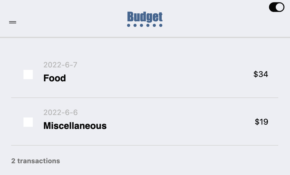 GitHub - angelawonggggg/react-budget