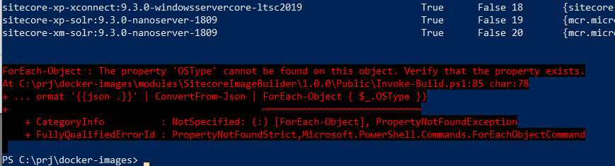 Error Running Build · Issue #228 · Sitecore/docker-images · GitHub