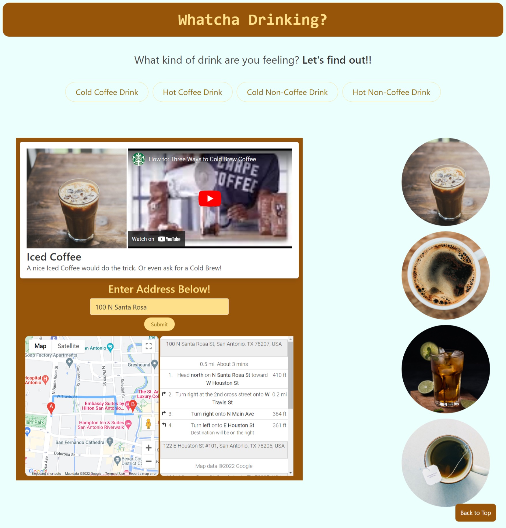 GitHub - LomTuna/whatcha-drinking