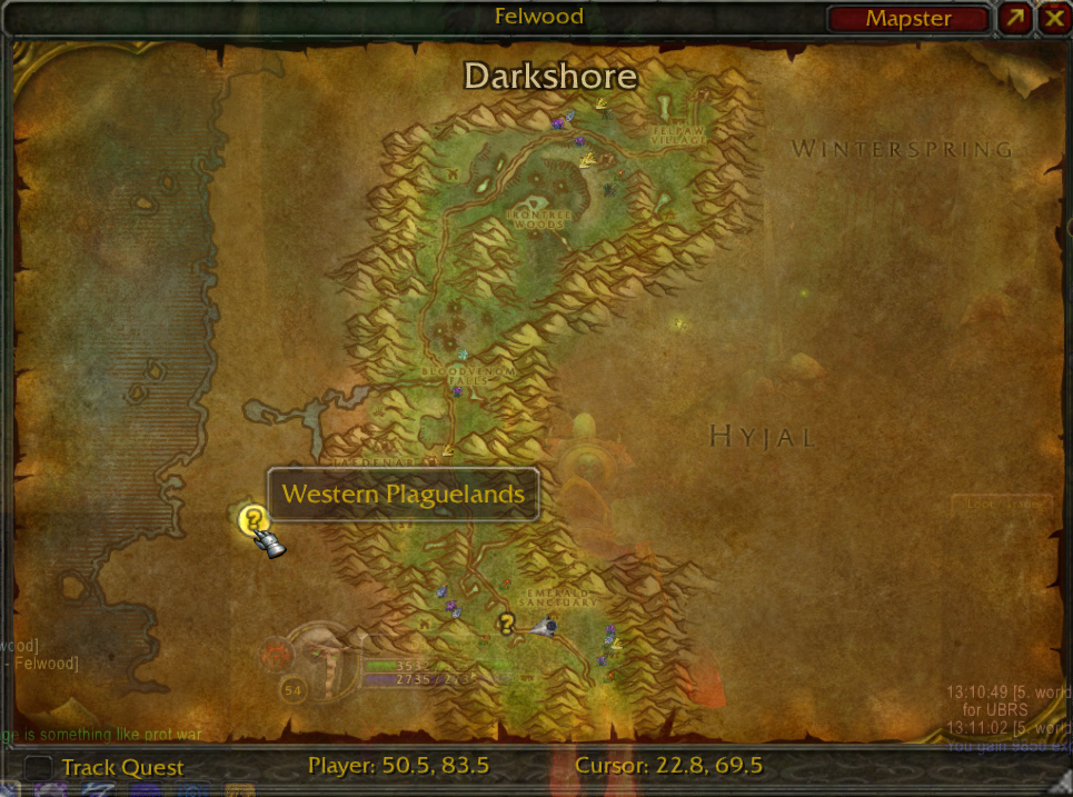 Quest marks display on world map in places they shouldn't be · Issue ...