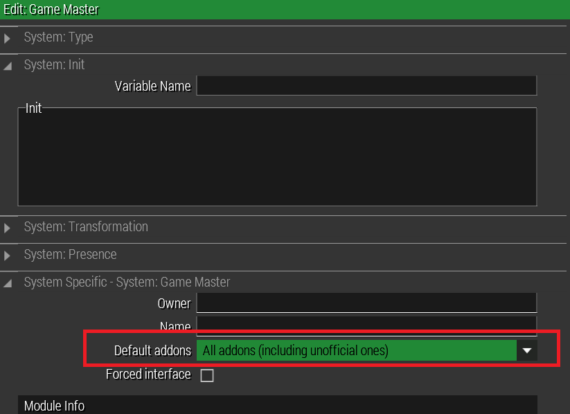 ACE Zeus-Modules not present on first mission start · Issue #6286 · acemod/ACE3 · GitHub