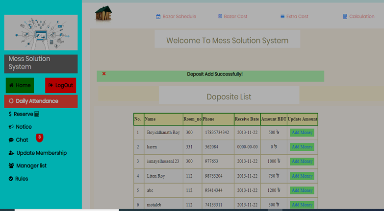 GitHub - boyiddha/Automated-Mess-Management-System: This system automatize the mess ...