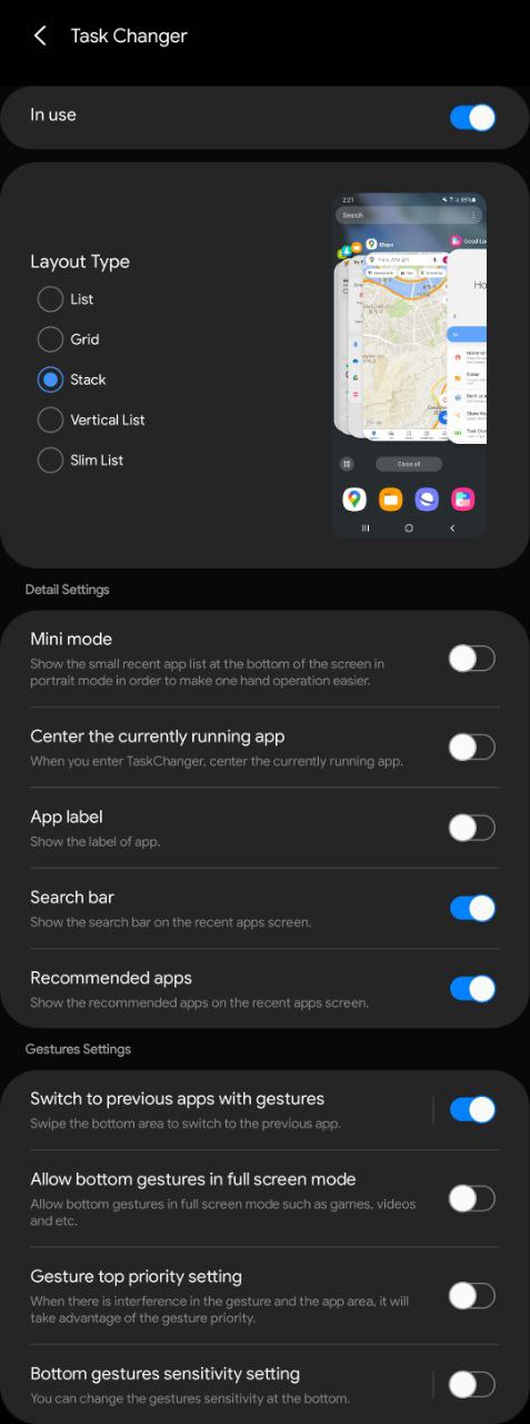 [FEATURE] Task changer Layout Change · Issue #2943 · LawnchairLauncher/lawnchair · GitHub