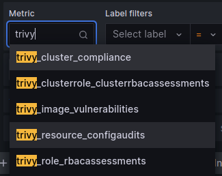 Trivy Operator Dashboard in Grafana tutorial is not right · Issue #1070 ...