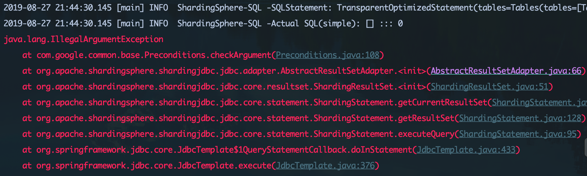 Show create table error · Issue #2935 · apache/shardingsphere · GitHub
