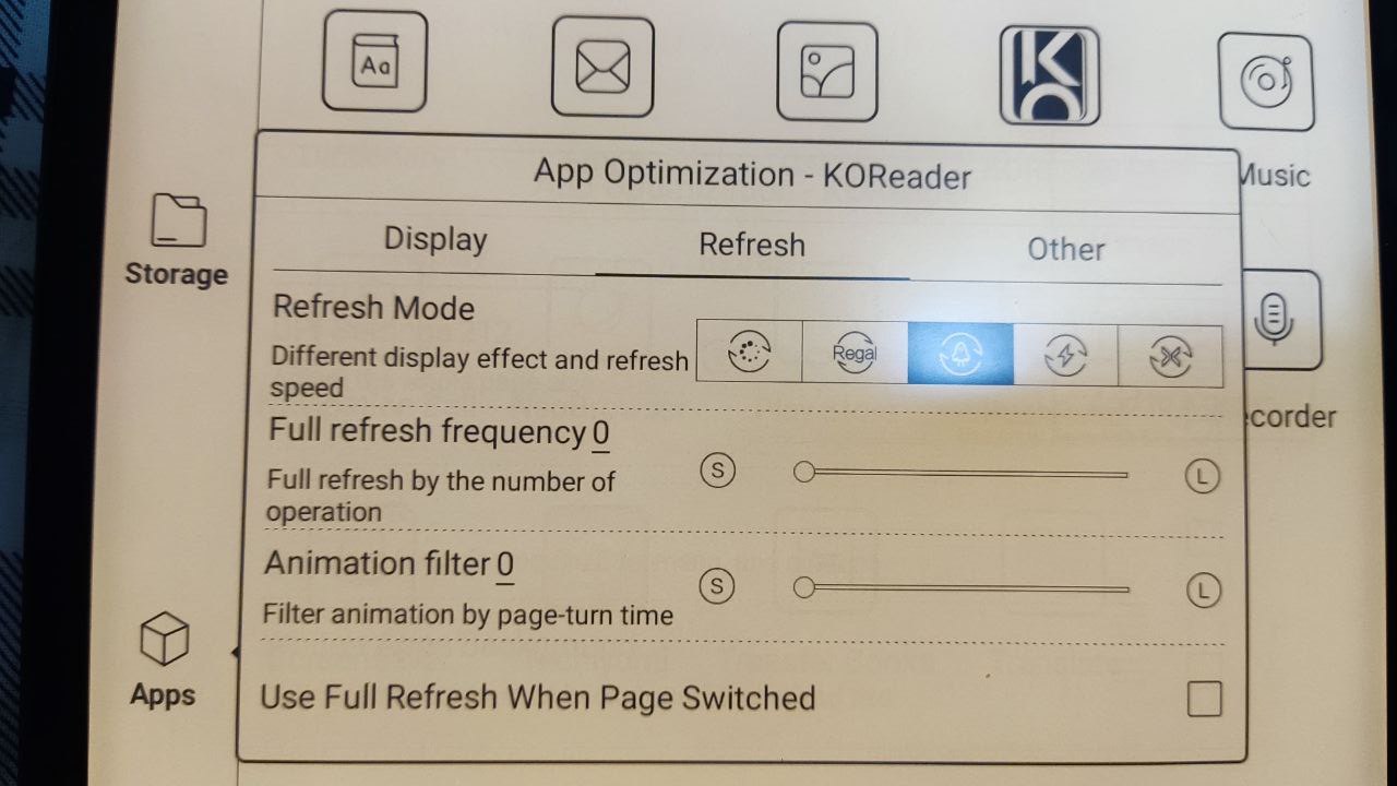 Onyx Boox Lomonosov Rendering: sharp fonts, blinking (images, videos ...