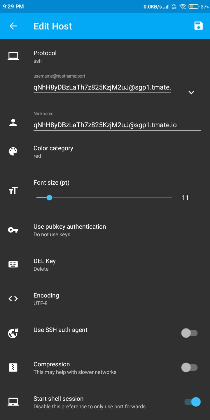 Not Working With Tmate · Issue #1145 · connectbot/connectbot · GitHub
