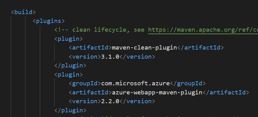 Running ' mvn azure-webapp:config' failed due to plugin not found · Issue #1814 · microsoft ...