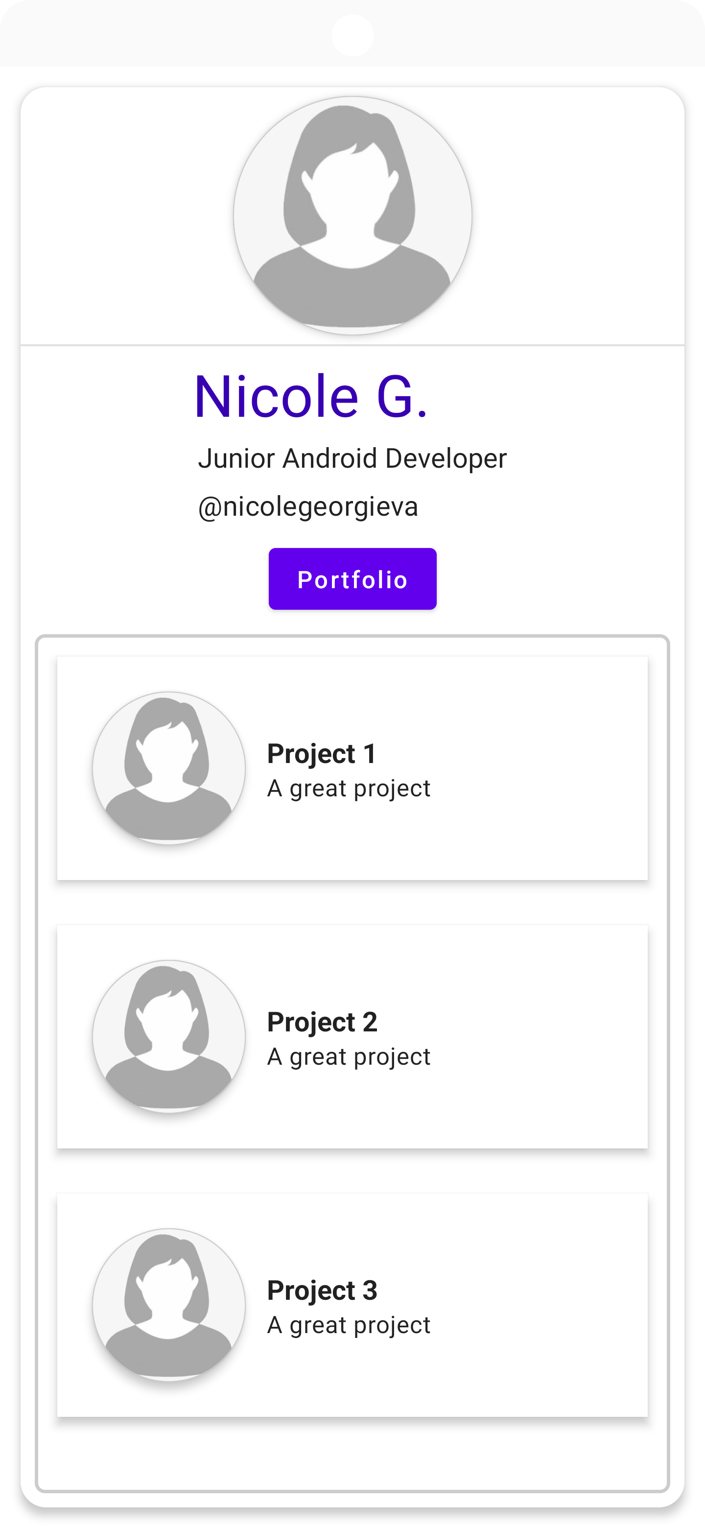 GitHub - nicolegeorgieva/jet-biz-card: A mini Compose project for Udemy course.