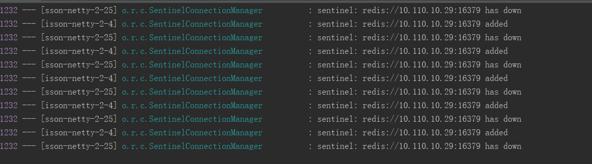 Redisson warning ，redis sentinel node added and down frequently！ · Issue #2143 · redisson ...
