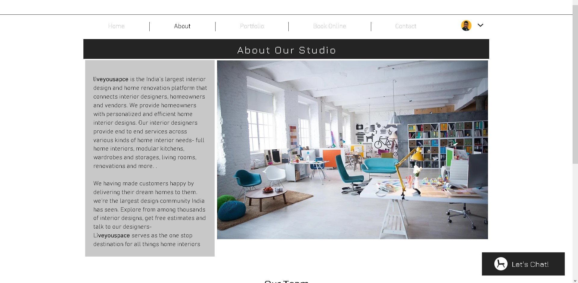 GitHub - Tabishhaider72/liveyourspace: Liveyourspace is the India's largest interior design and ...