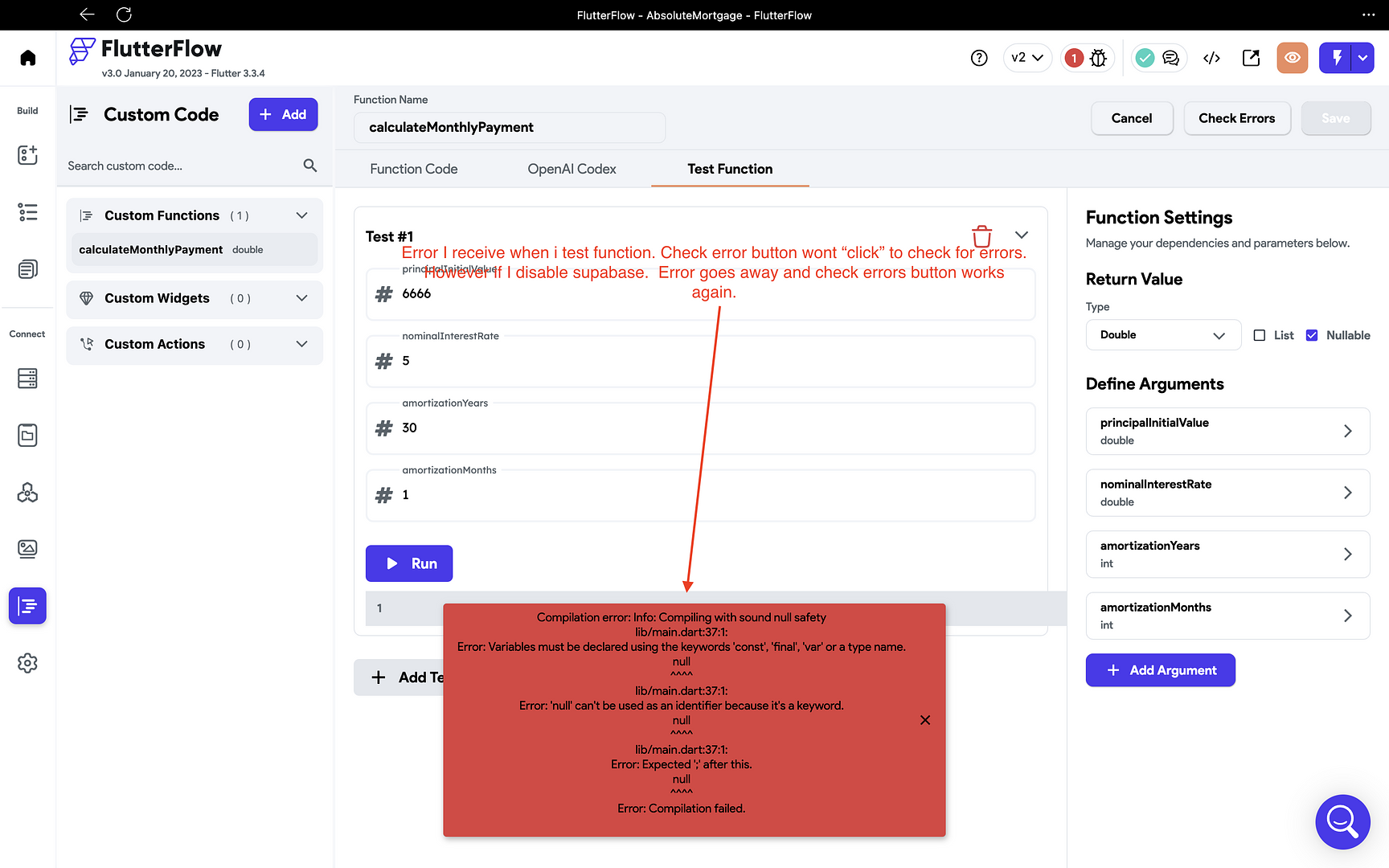 Check Errors Button Wont Click When Supabase Enabled And Custom Function Present · Issue 389