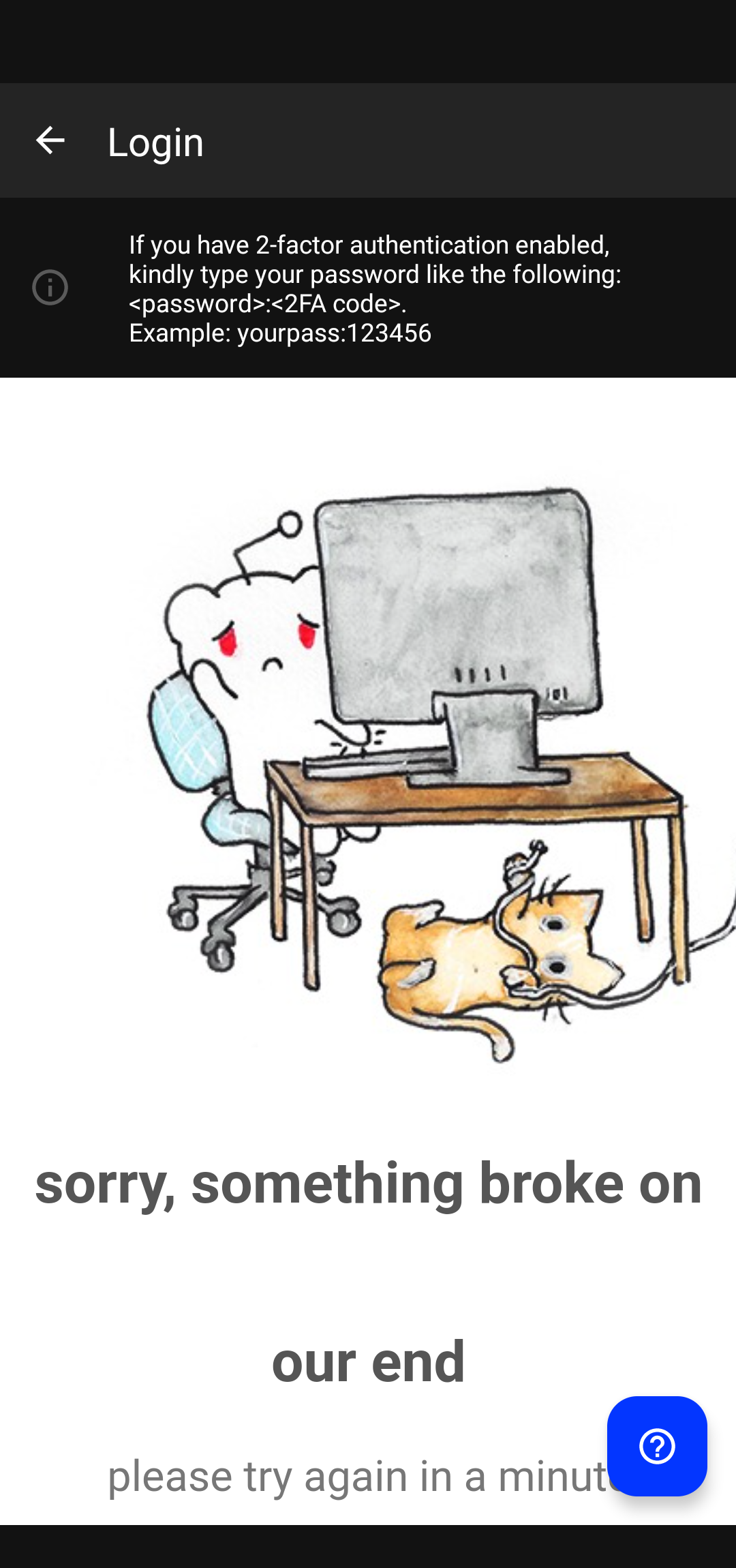 Can't access login page from "add account "anymore · Issue #624 · Docile-Alligator/Infinity-For ...