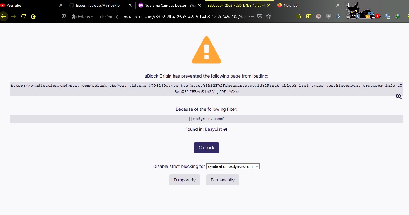 sheamanga.my.id · Issue #889 · realodix/AdBlockID · GitHub