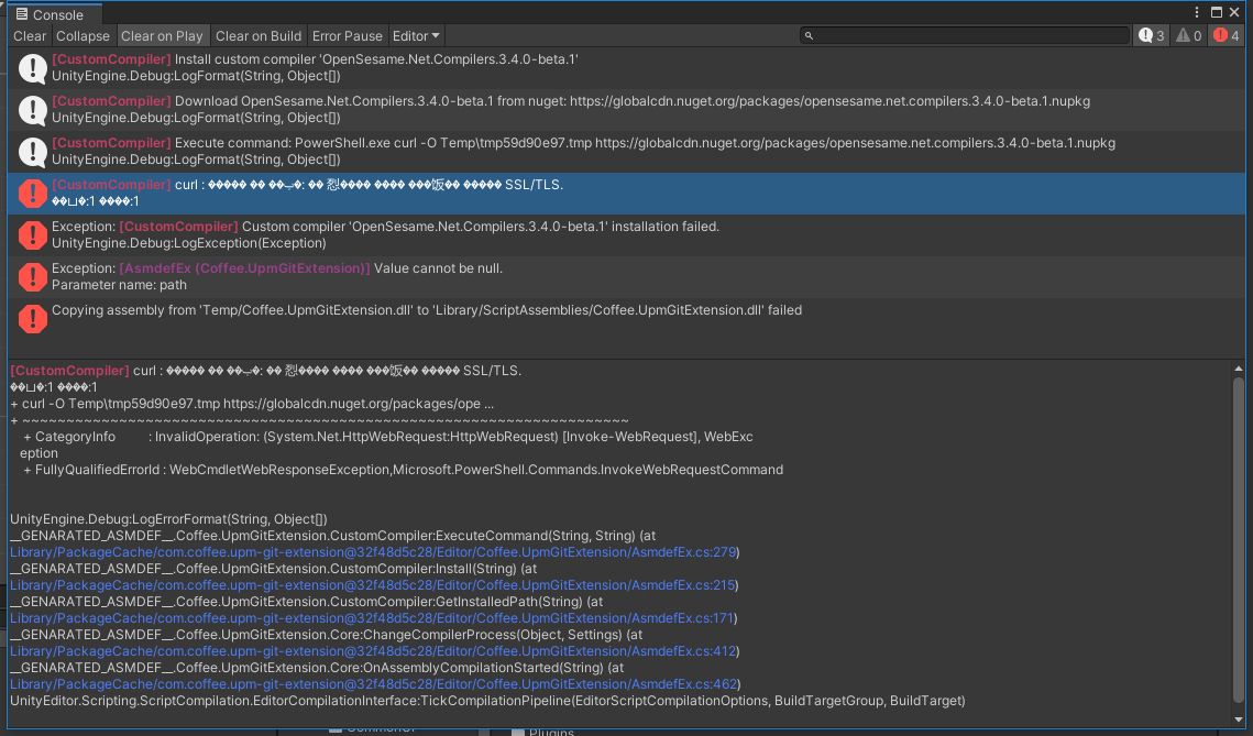 Custom Compiler Installation Failed · Issue 98 · Mob Sakai