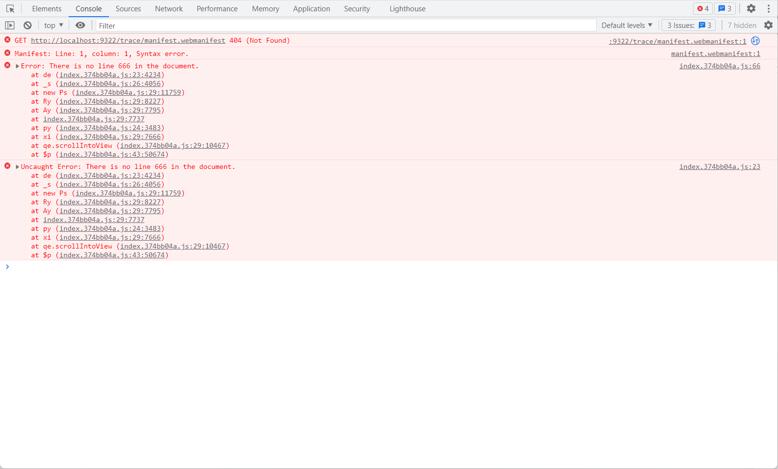 [BUG] Trace viewer crashed after select a source file · Issue #21023 · microsoft/playwright · GitHub