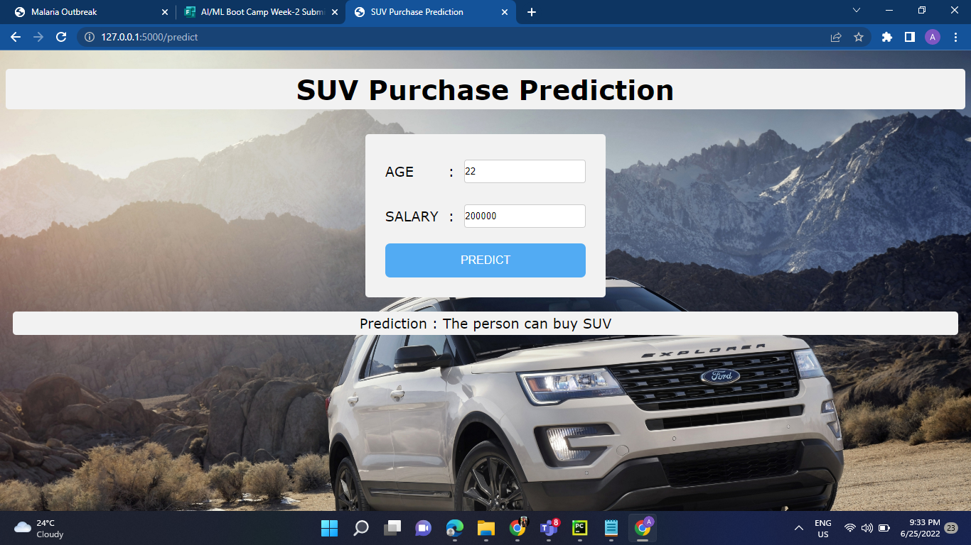 GitHub - Snehitha2021/WEBAPP_SUV_PURCHASE_PREDICTION