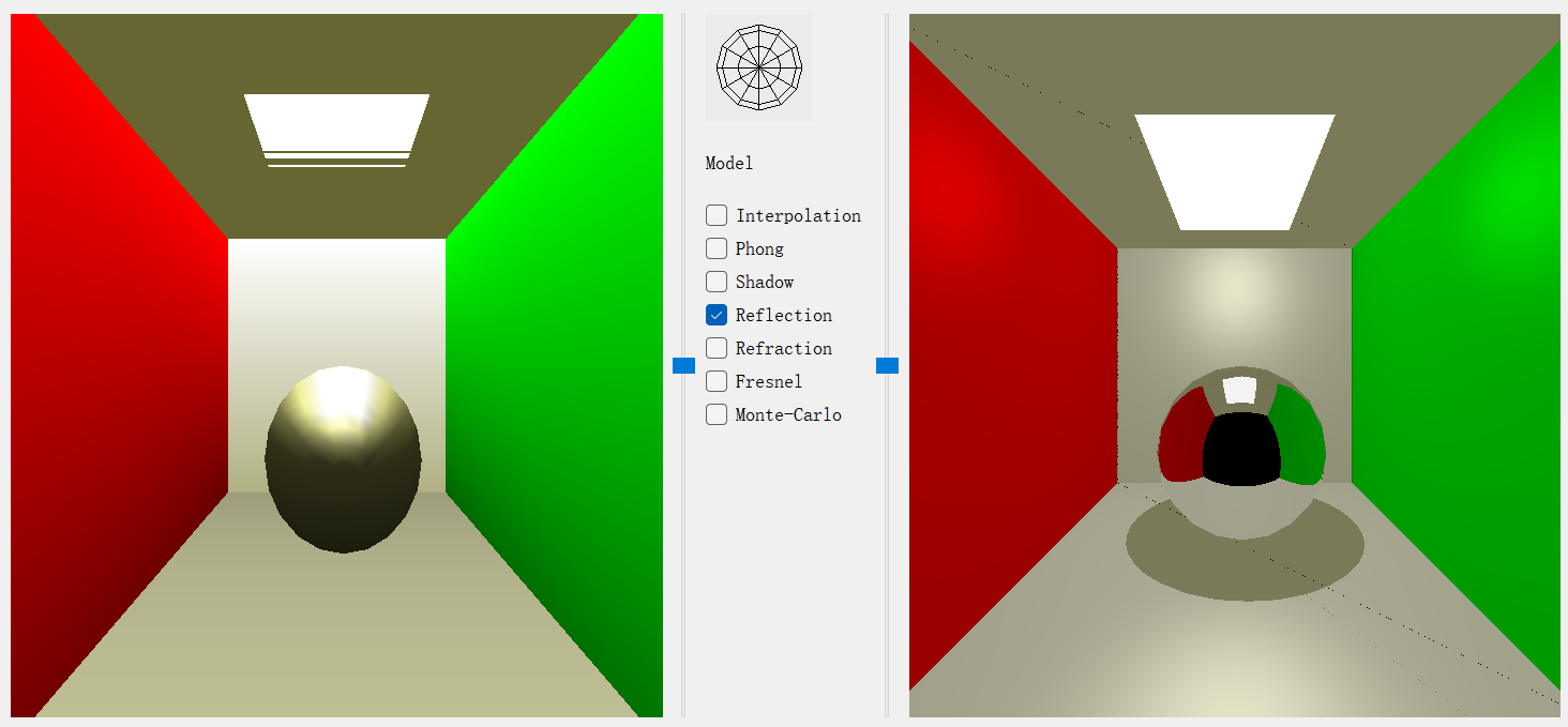 GitHub - ZioulePang/Ray-tracing: 包括Blinn-Phong，shadow，Fernel，折射以及反射