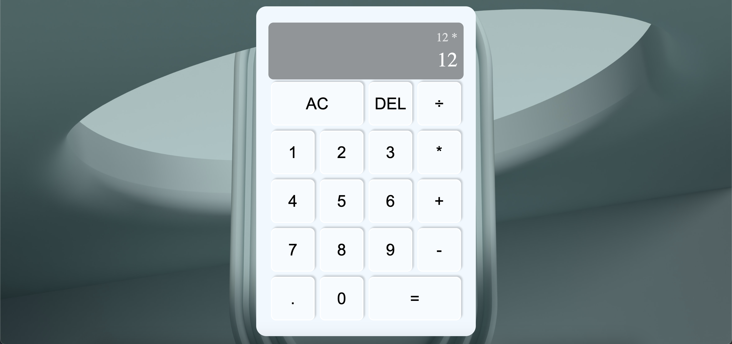 Github Nvega23 Calculator A Calculator Built With React This Project Was Developed Using