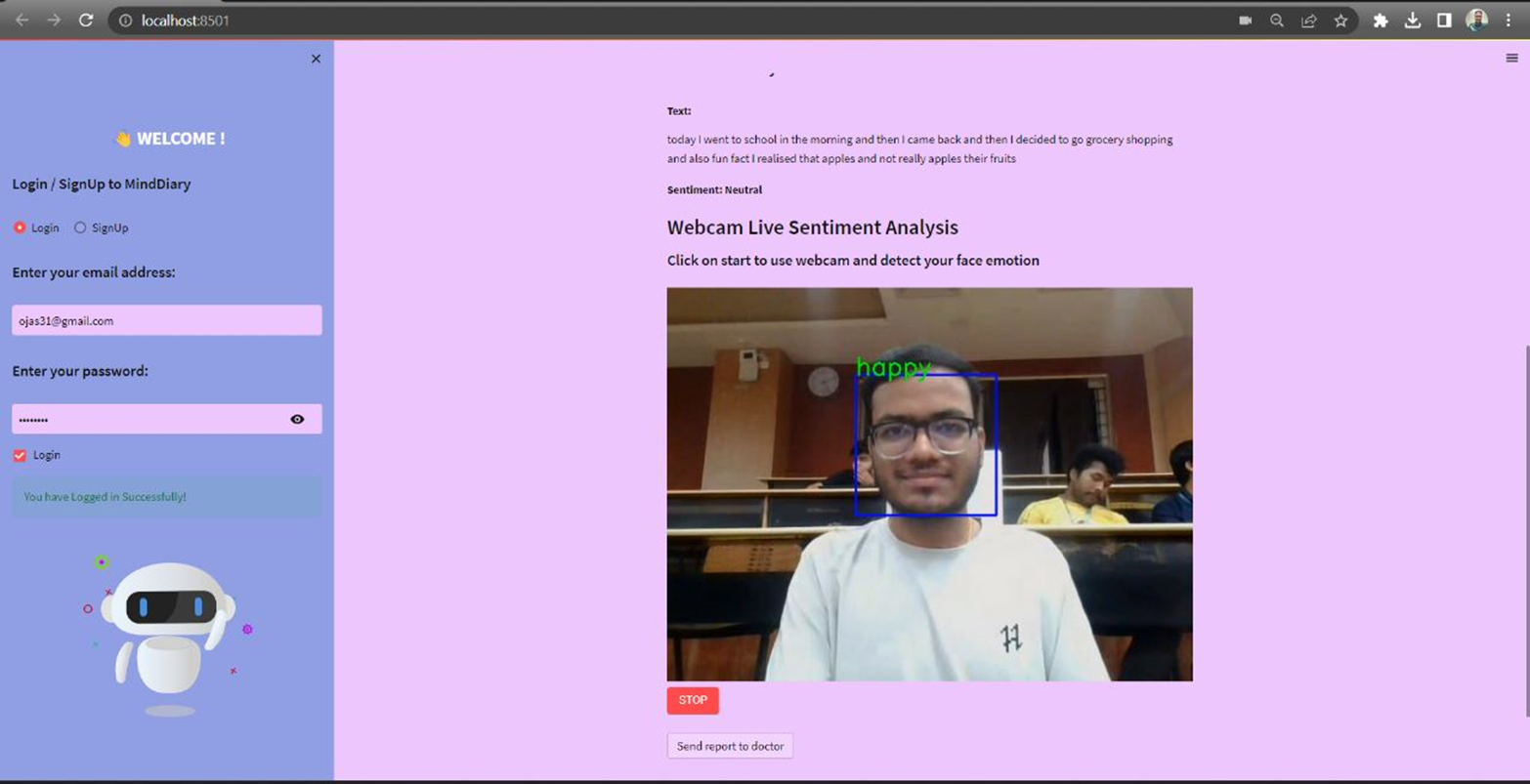 GitHub - OjasMittal/Mind-Diary