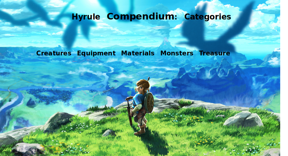 GitHub - panamabilly/Hyrule-Compendium-React-App: The Breathe of the Wild Compendium is a React ...