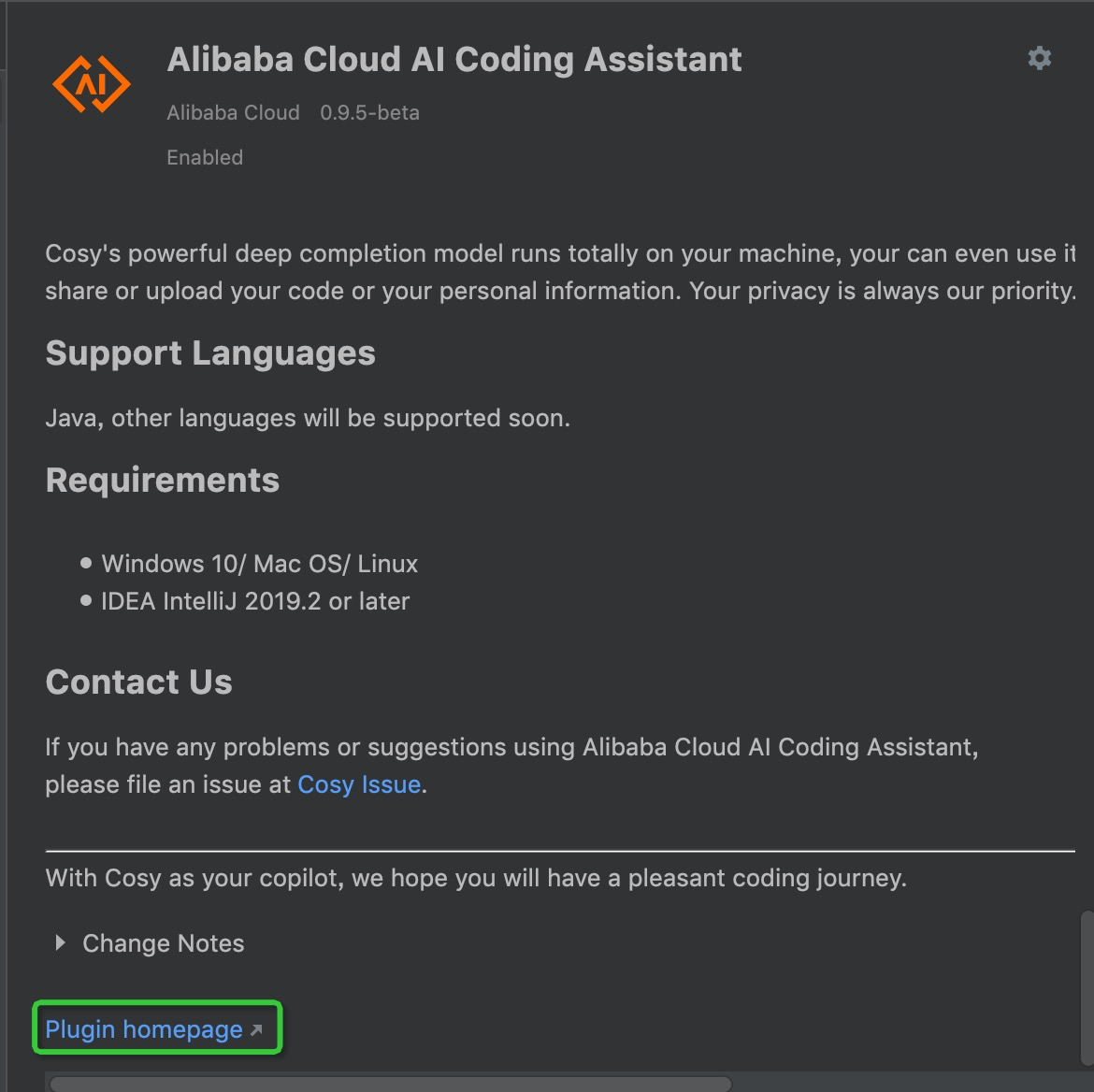 在插件管理里面第二个动图显示异常 · Issue #21 · alibaba-cloud-toolkit/cosy · GitHub