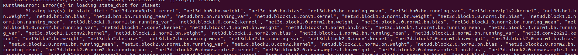 Error on pre-trained model loading on nuScenes dataset · Issue #47 · pengsongyou/openscene · GitHub