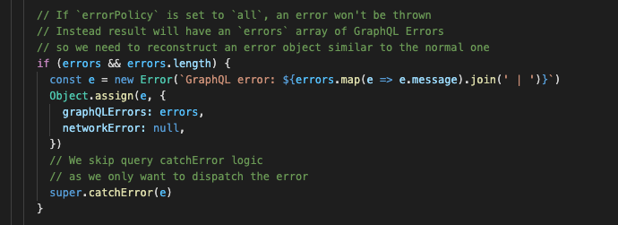 SmartQuery error() handler gets called twice even though query was retrieved once from the ...