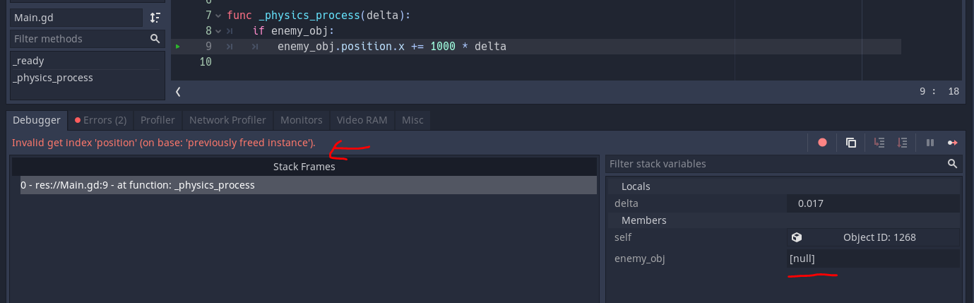 Improve display of instance references in the debugger · Issue #5755 · godotengine/godot ...