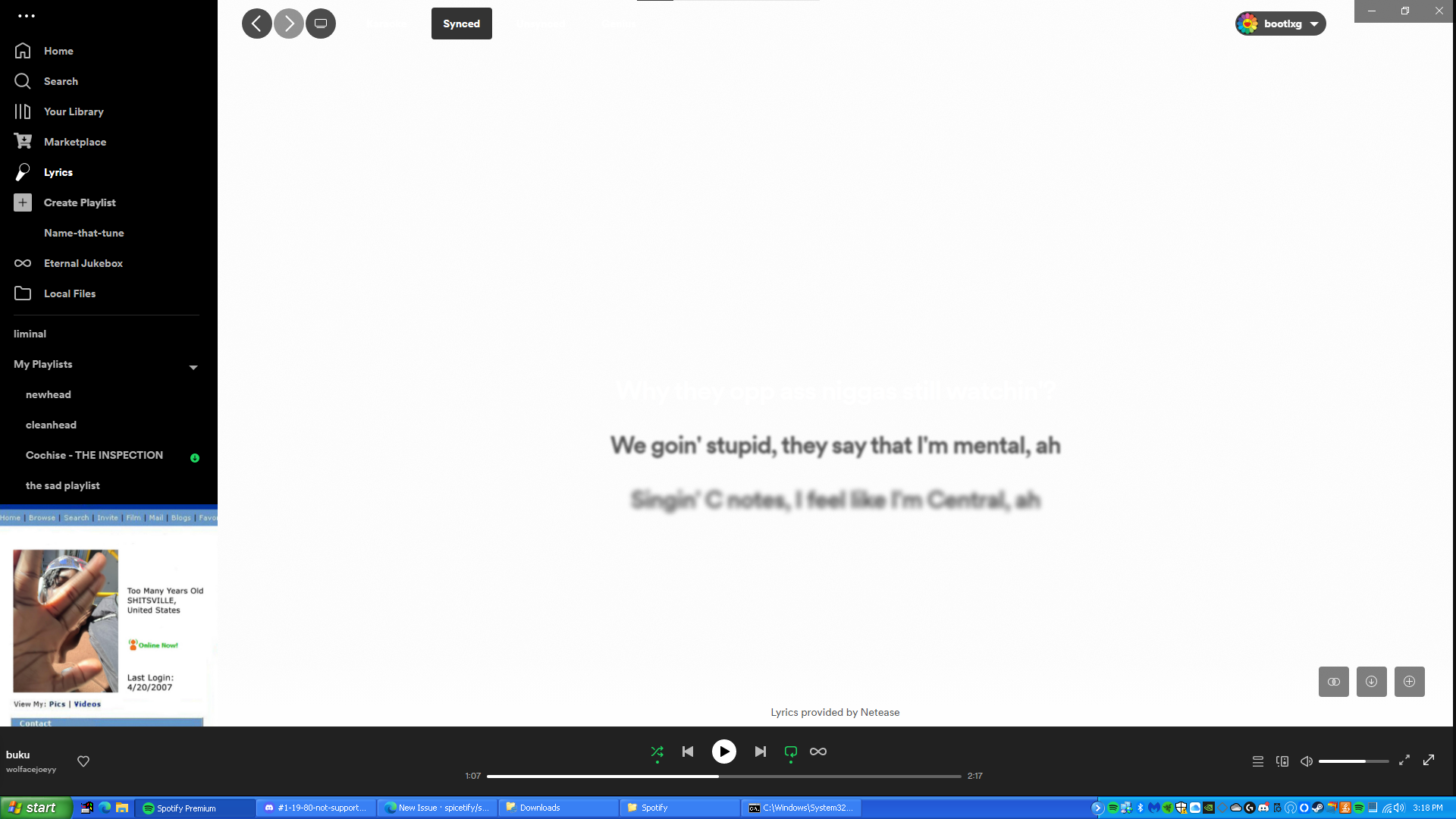Lyrics Plus White Text Color On White Background · Issue 2307 · Spicetify Cli · Github
