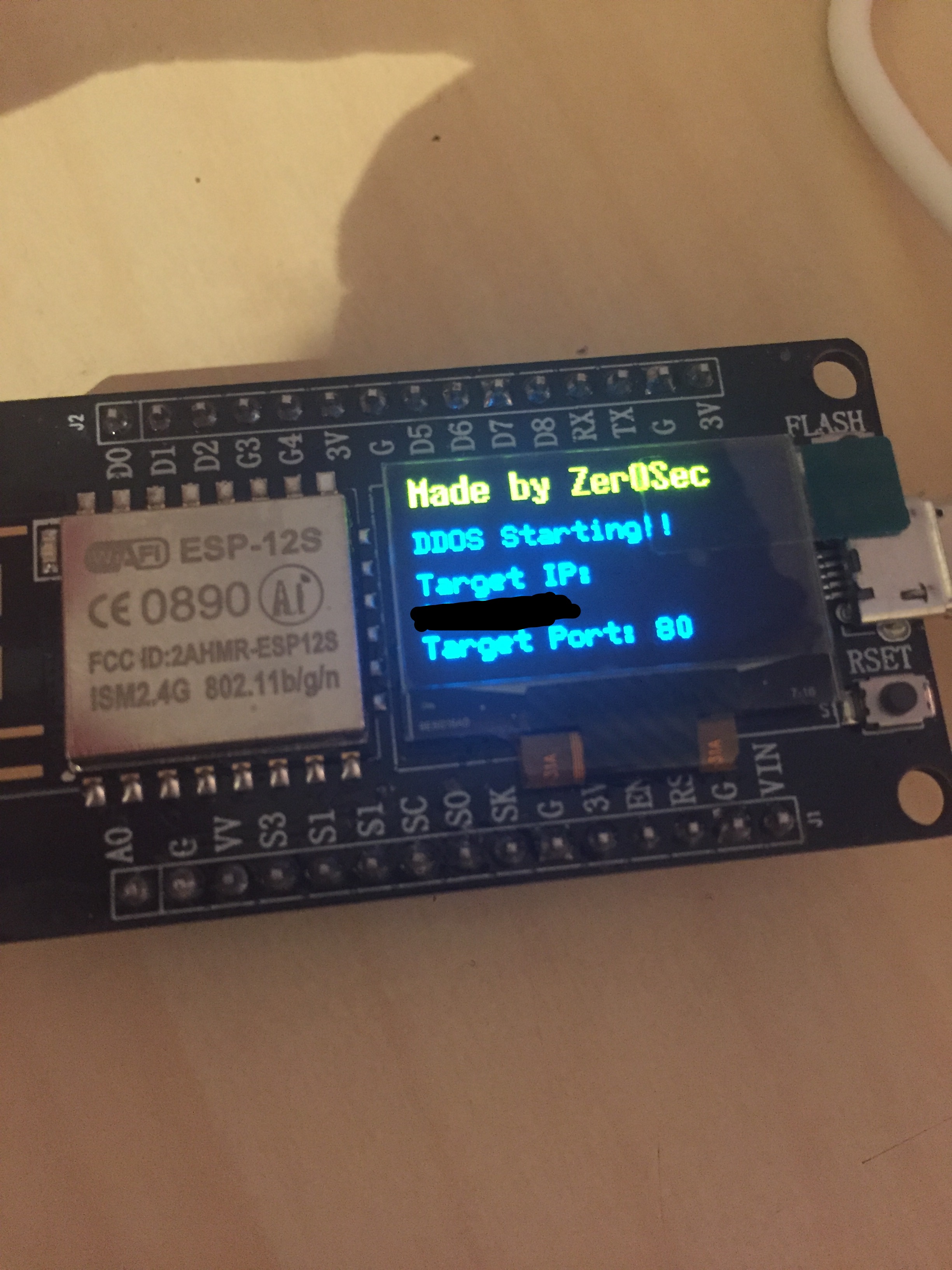 GitHub - ZAnonySec/ESP-BOARD-DDOSER: ITS AND ESP BOARD DDOSER ITS ESP ...