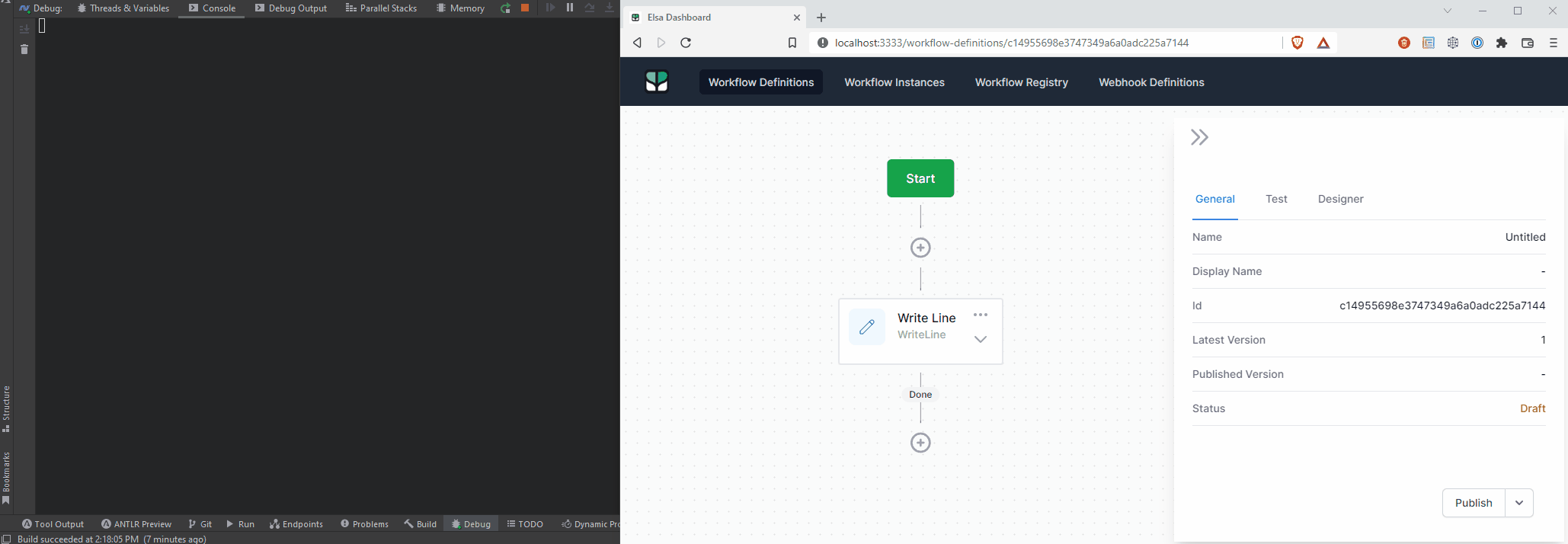 Debug and Test availability · elsa-workflows elsa-core · Discussion ...
