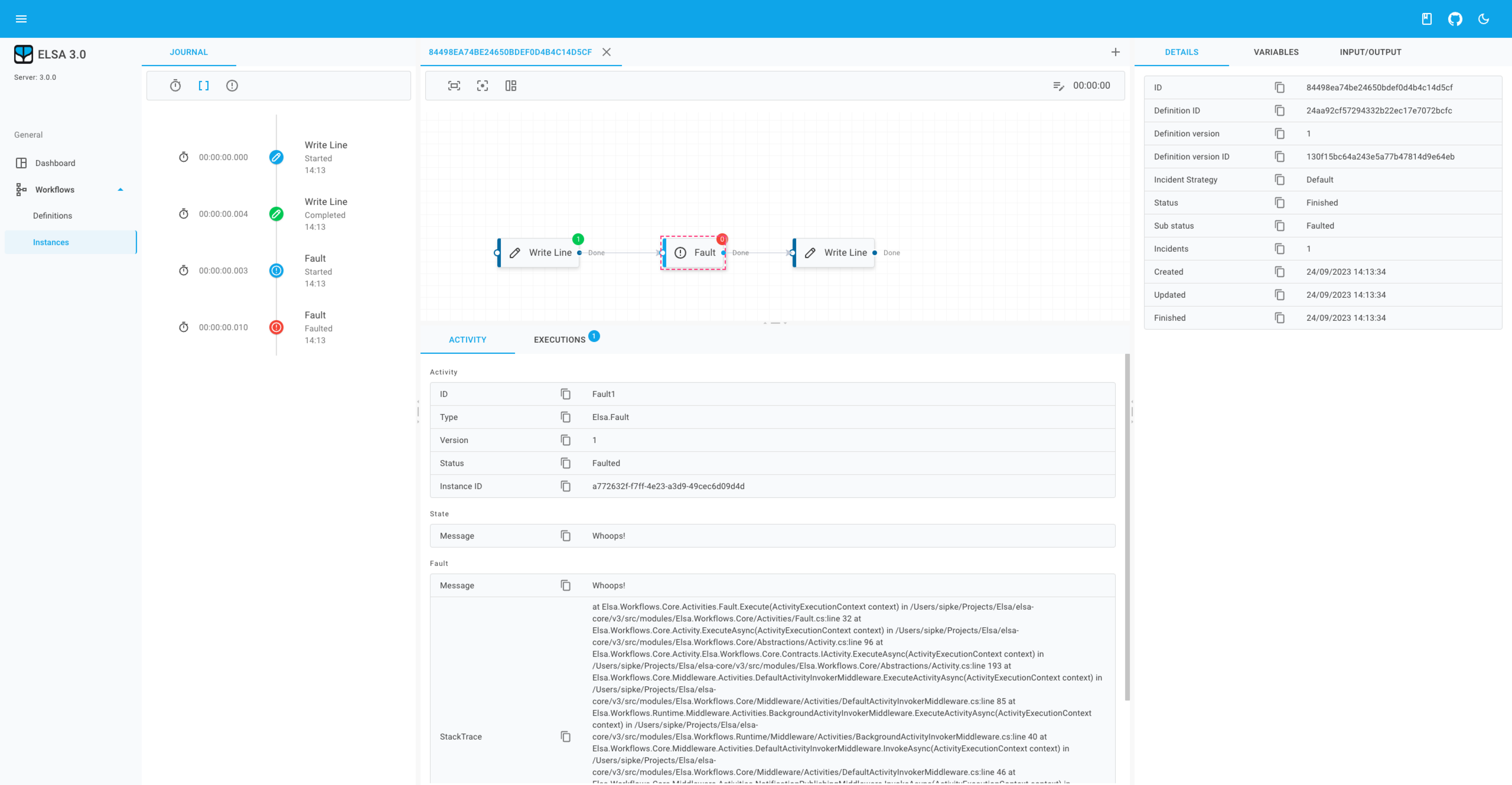 Elsa 3 Journal Not Working With Postgres · Issue 4384 · Elsa Workflowselsa Core · Github