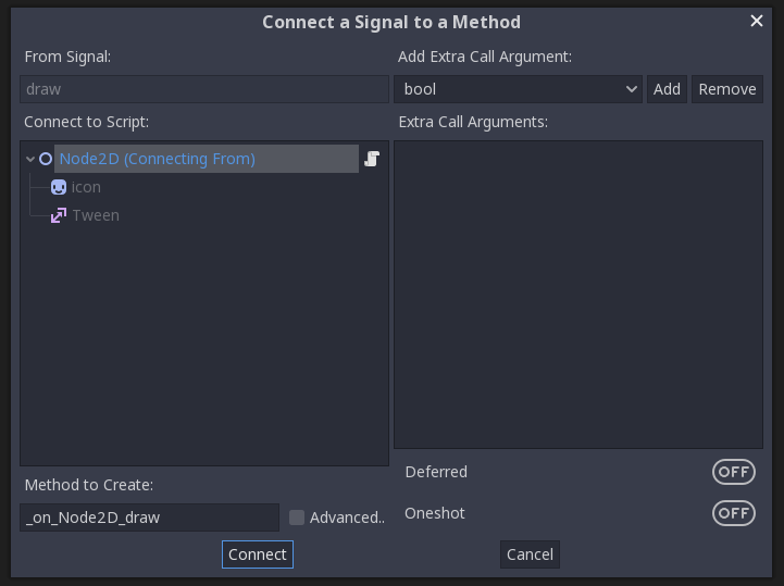 Connecting Signal To A Method Window · Issue 28018 · Godotenginegodot · Github