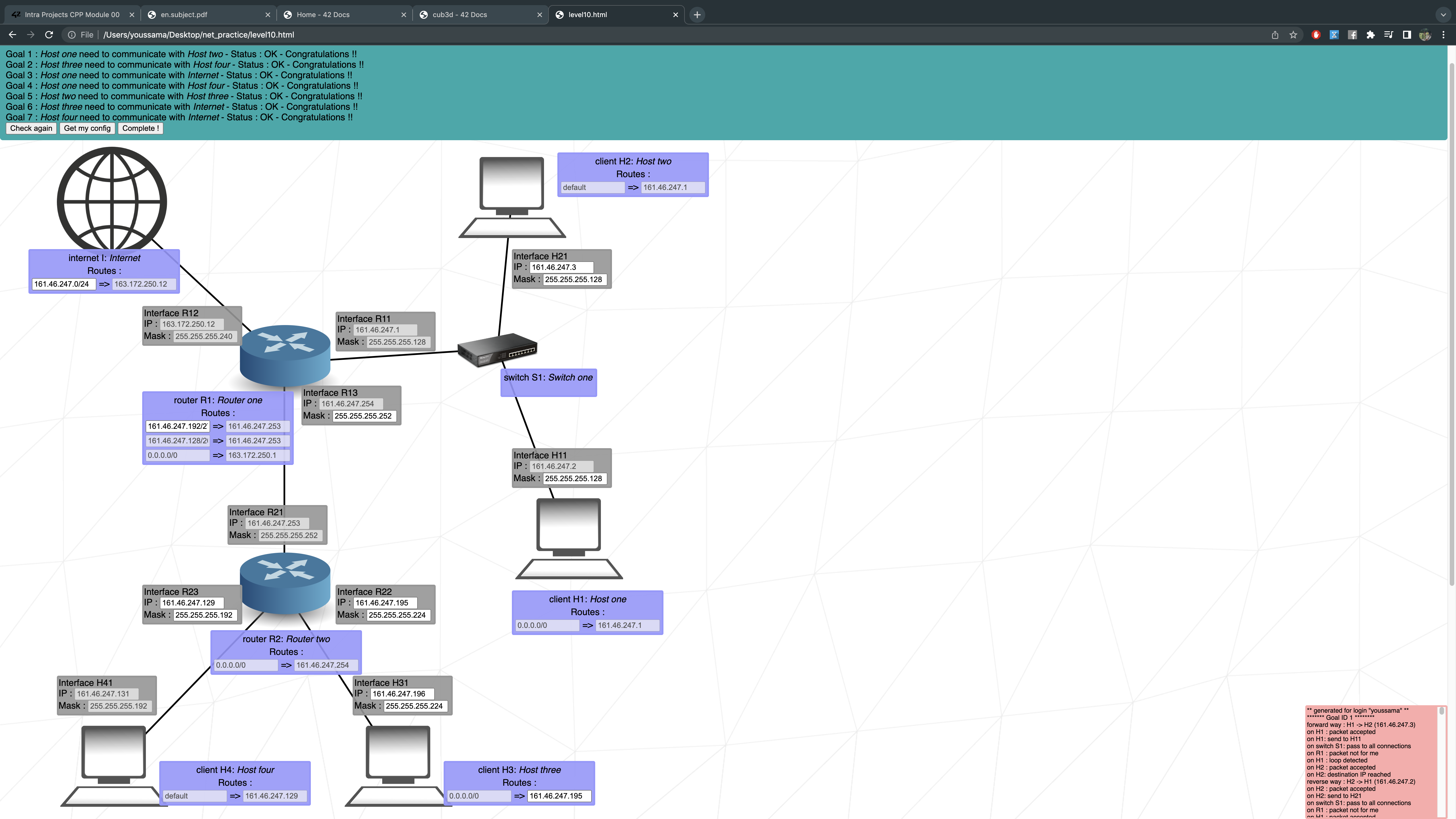 GitHub - ucefooo/net_practice: 42 Network project Net practice