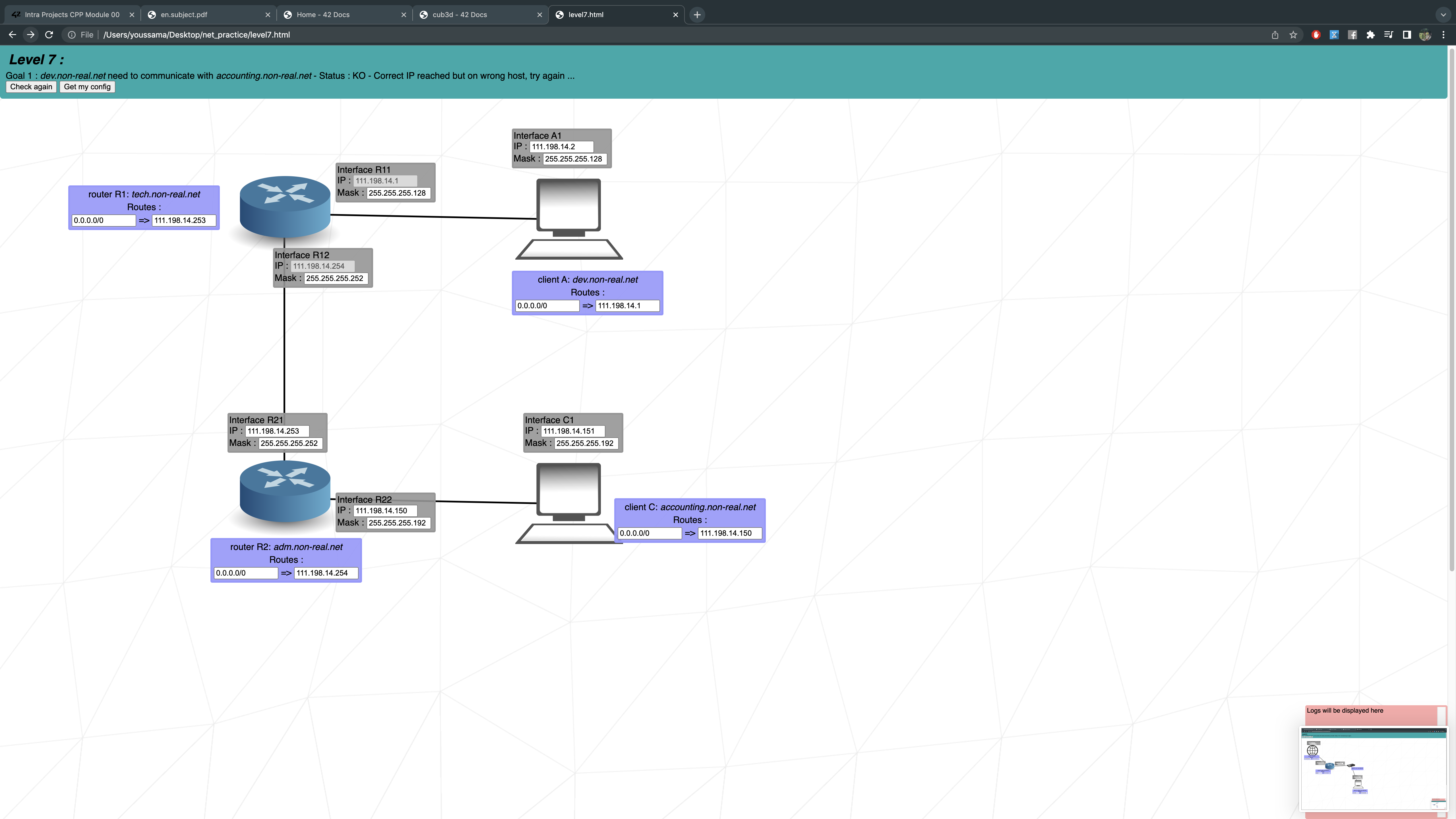 Github Ucefooo Net Practice 42 Network Project Net Practice