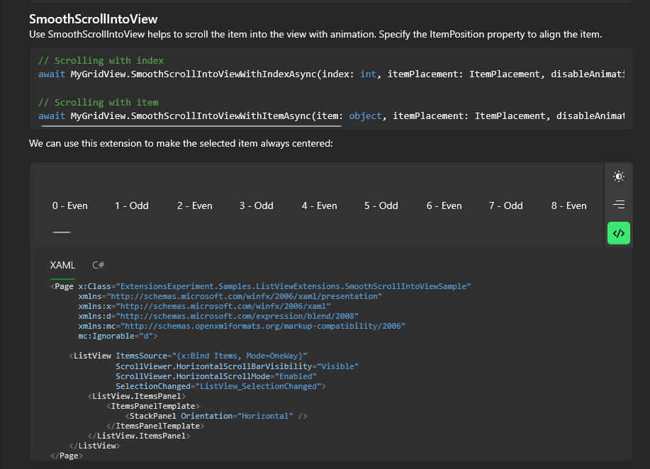 Gallery Missing In App Sample Source Code · Issue 230 · Communitytoolkitwindows · Github