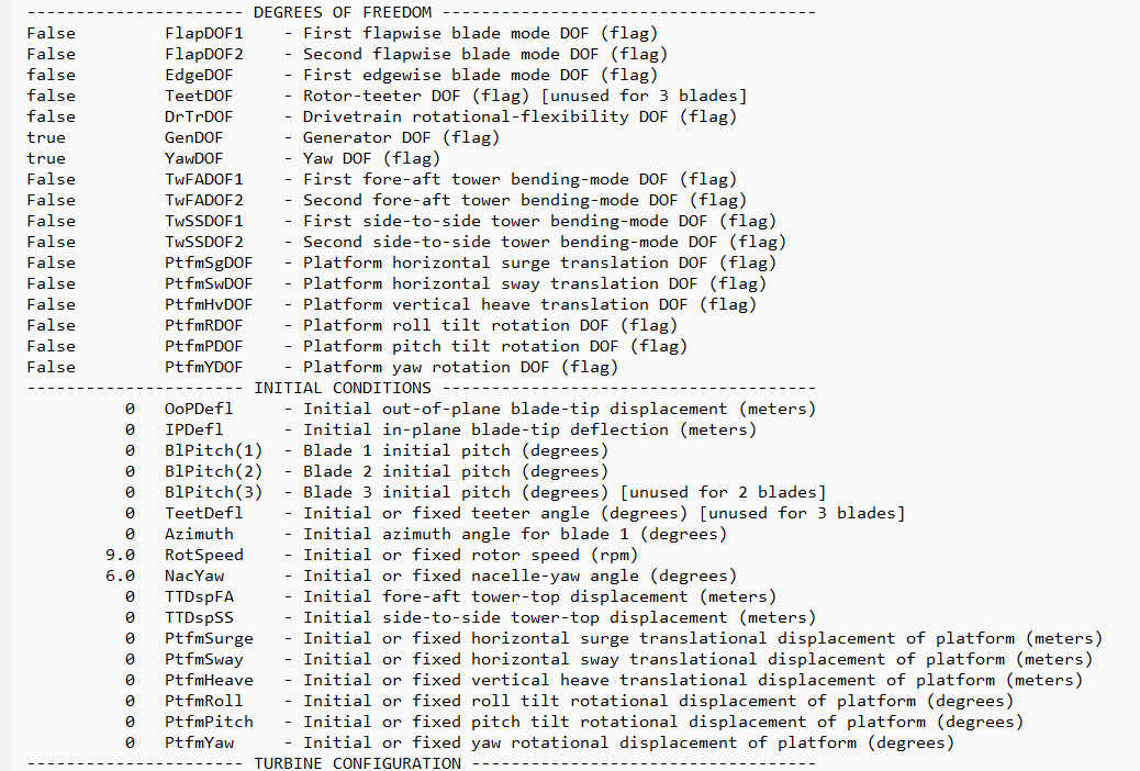 Nacelle Yaw control for repositioning of IEA-15MW · Issue #1638 · OpenFAST/openfast · GitHub