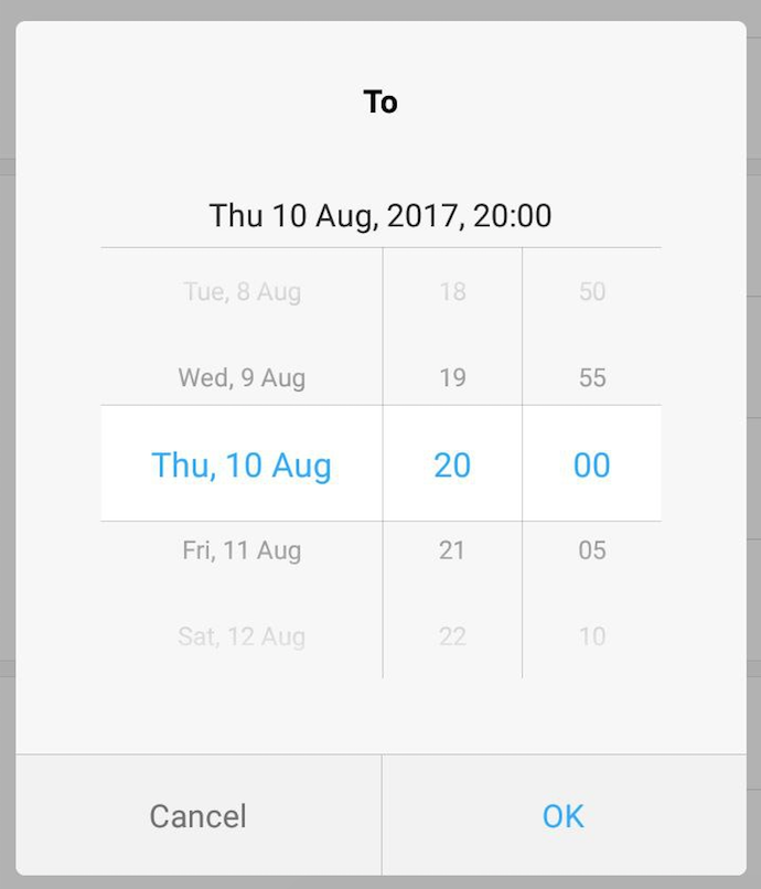 Combine Date And Time Picker In Android