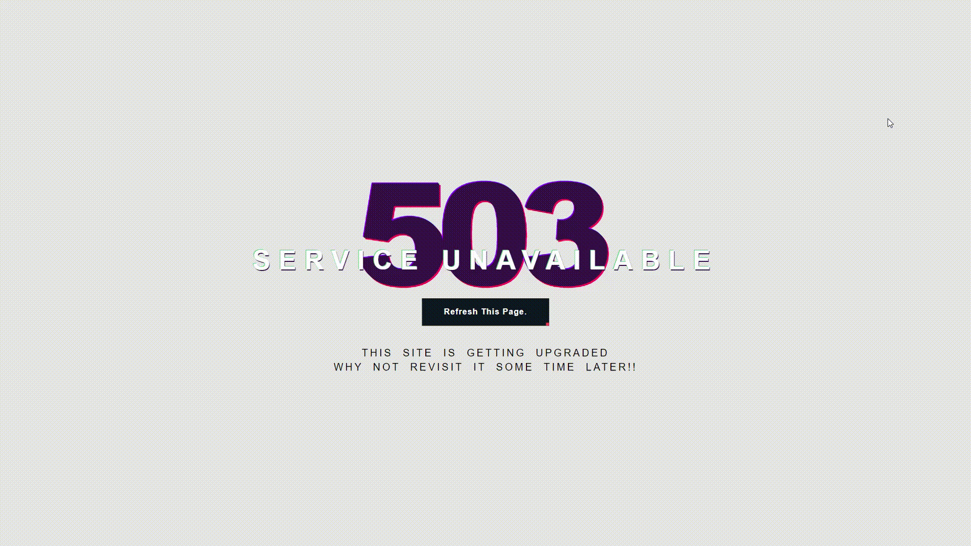 Create 503 page · Issue #28 · tier3guy/Acadmica · GitHub