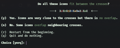 Slanted left character is off by one character · Issue #2401 · romkatv/powerlevel10k · GitHub