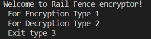 GitHub - hanaabdelkader/Rail-fence-project