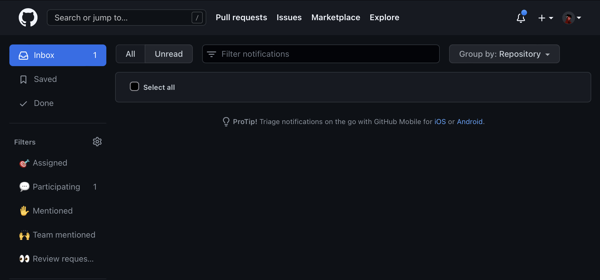 I have a problem with notifications · community · Discussion #35809 · GitHub