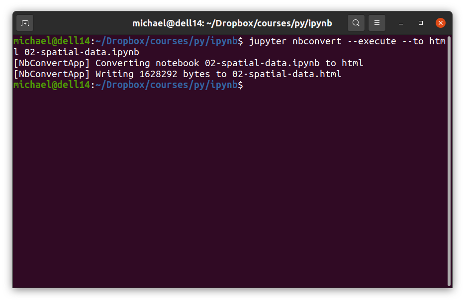 How To Run Python Scripts In The Code Folder Non Interactively · Issue 71 · Geocompxgeocompy 
